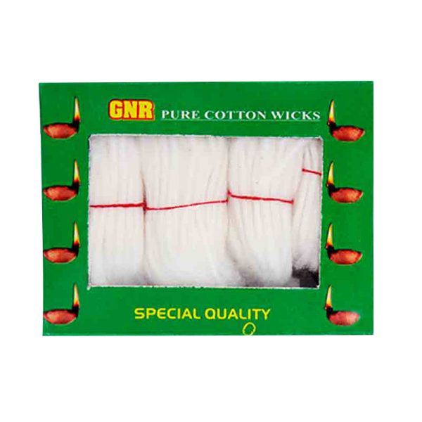 GOPURAM 365 Cotton Wicks - Gopuramproducts
