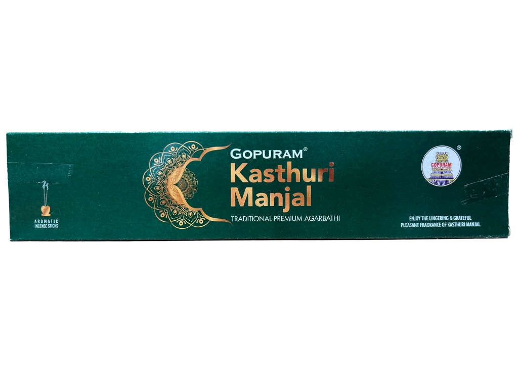 Gopuram Kasthuri Manjal Agarbathi - Gopuramproducts